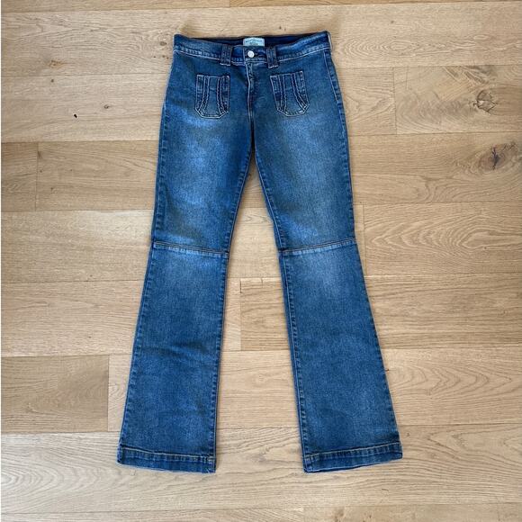 REVICE | Jeans | Revice Denim Flare Jeans Low Rise Front Pockets Size ...